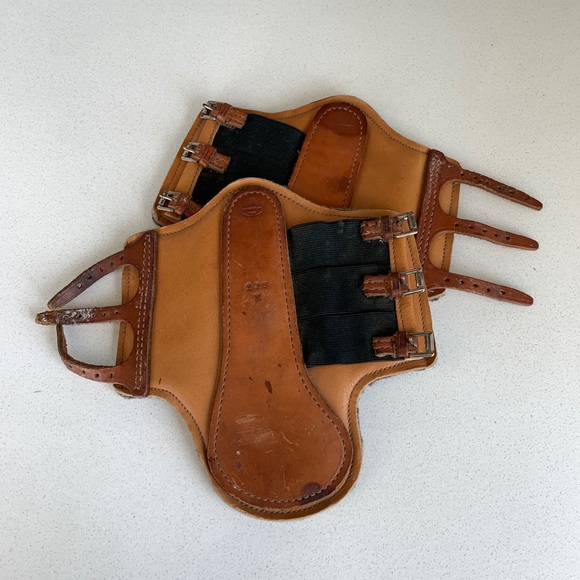 Champion Turf | Other | Champion Turf Leather Splint Boots Felt Lining ...